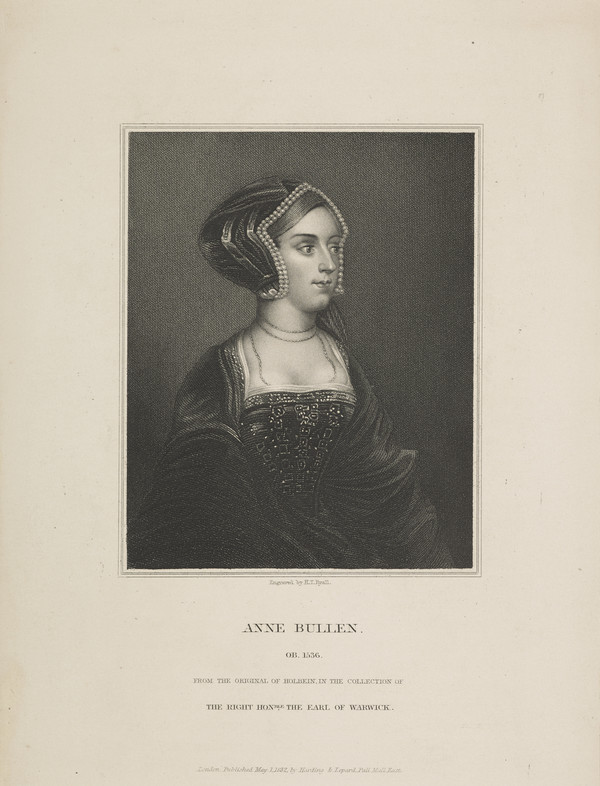 Anne (Boleyn), 1507 - 1536. 2nd Queen of Henry VIII by Henry Thomas ...