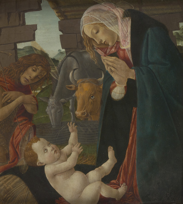 The Virgin and Saint John the Baptist Adoring the Infant Christ | National Galleries of Scotland