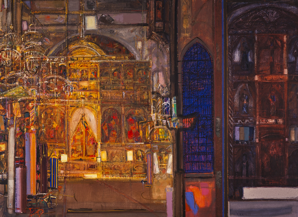 Cathedral Interior by Sir Robin Philipson | National Galleries of Scotland