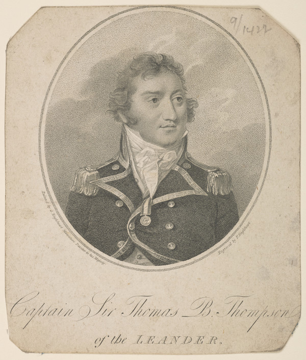 Sir Thomas Baildon Thompson, about 1766 - 1828. Admiral by Francis ...