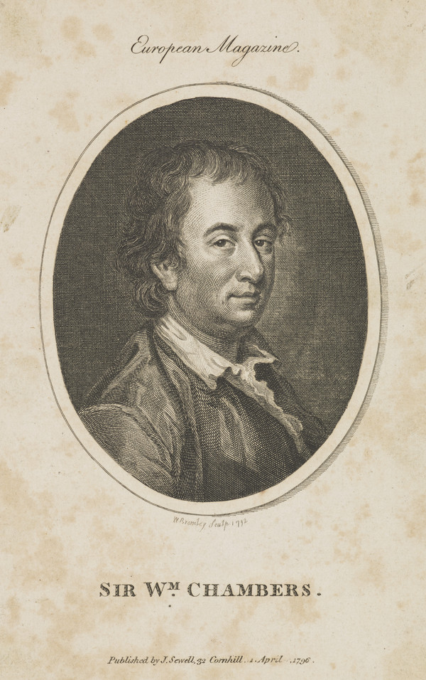Sir William Chambers, 1722 - 1796. Architect by William Bromley ...