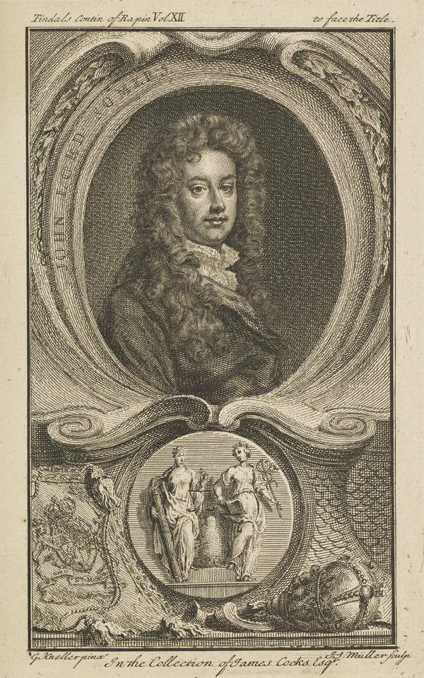 John Somers, 1st Baron Somers, 1651 - 1716. Lord Chancellor by Johann ...