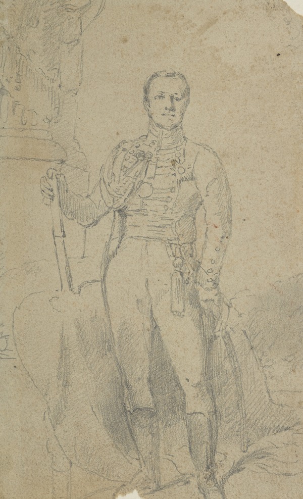 Study for the Painting of George Ramsay, 9th Earl of Dalhousie, 1770 ...