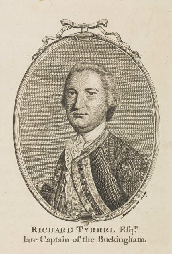 Richard Tyrrel, 1716 - 1766. Admiral by Alexander Bannerman | National ...