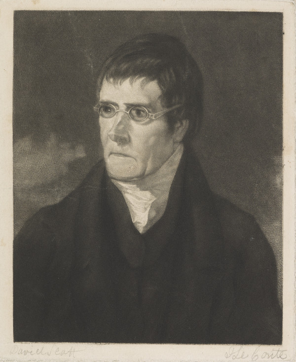 Robert Scott, 1771 - 1841. Engraver by John Le Conte | National ...