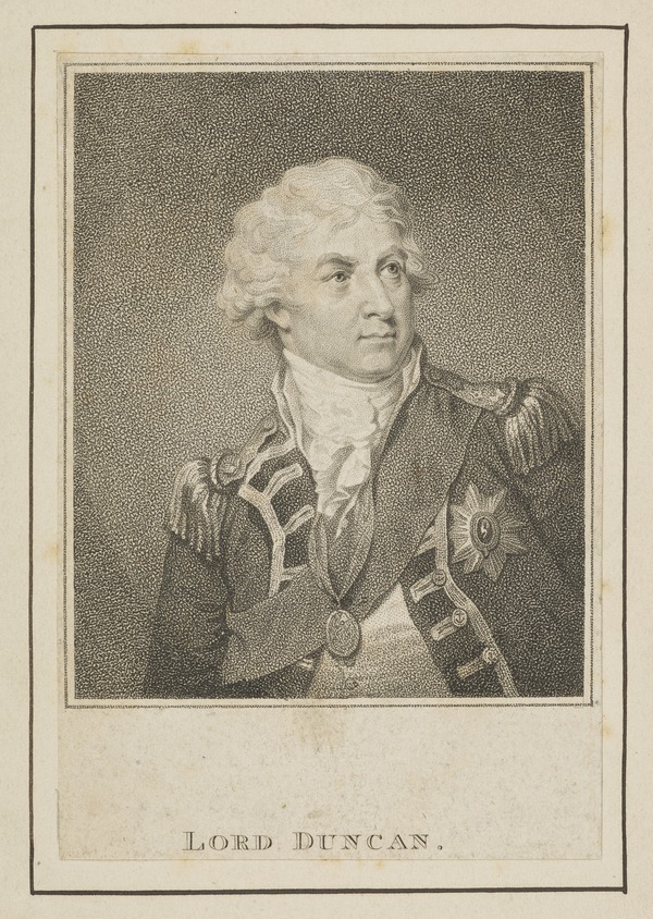 Adam Duncan, 1st Viscount Duncan of Camperdown, 1731 - 1804. Admiral ...