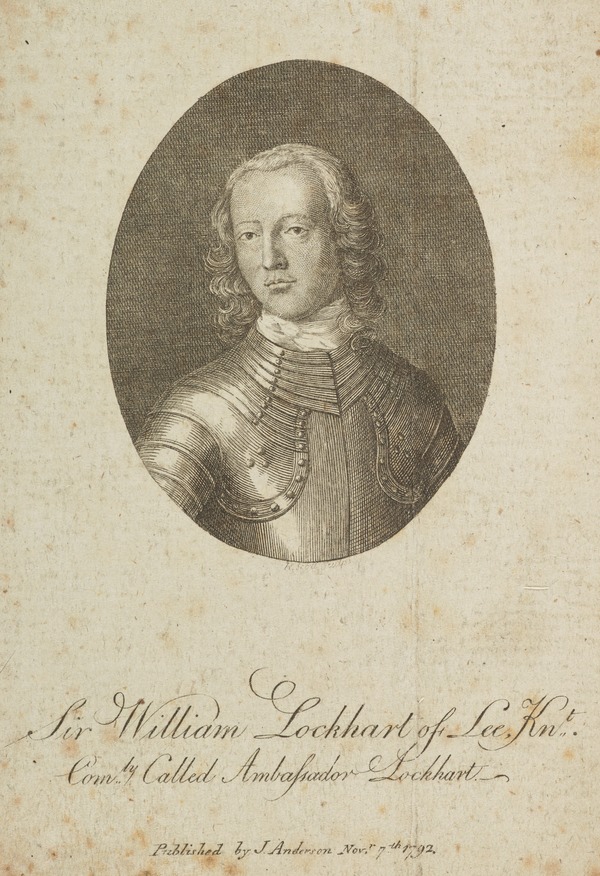 Sir William Lockhart of Lee, 1621 - 1676. Soldier and diplomat by ...