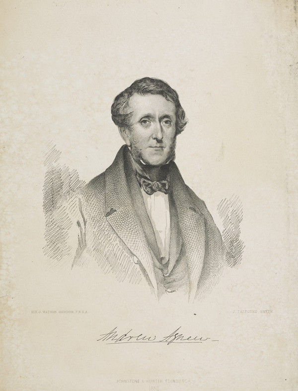 Sir Andrew Agnew, 1793 - 1849. Sabbatarian promoter by John Talfourd ...