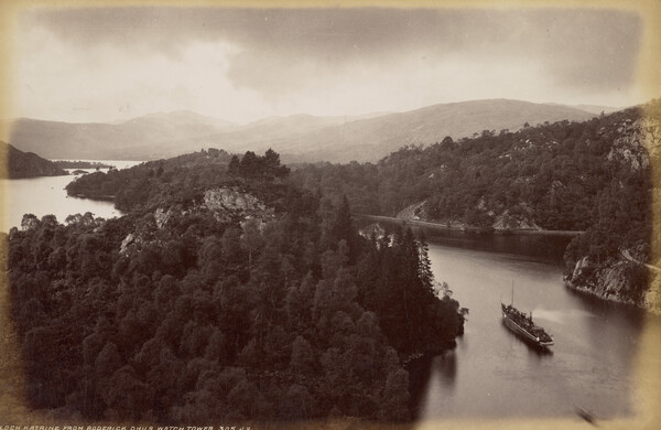 Loch Katrine from Roderick Dhu's Watchtower by James Valentine ...