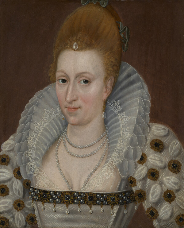 Anna of Denmark, 1574 - 1619. Queen Consort of James VI and I by John ...