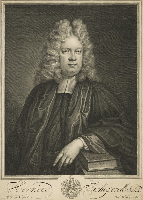 Henry Sacheverell, 1674 - 1724. Rector of St Andrew's, Holborn by ...