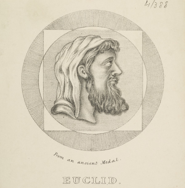 Euclid, from an ancient medal | National Galleries of Scotland