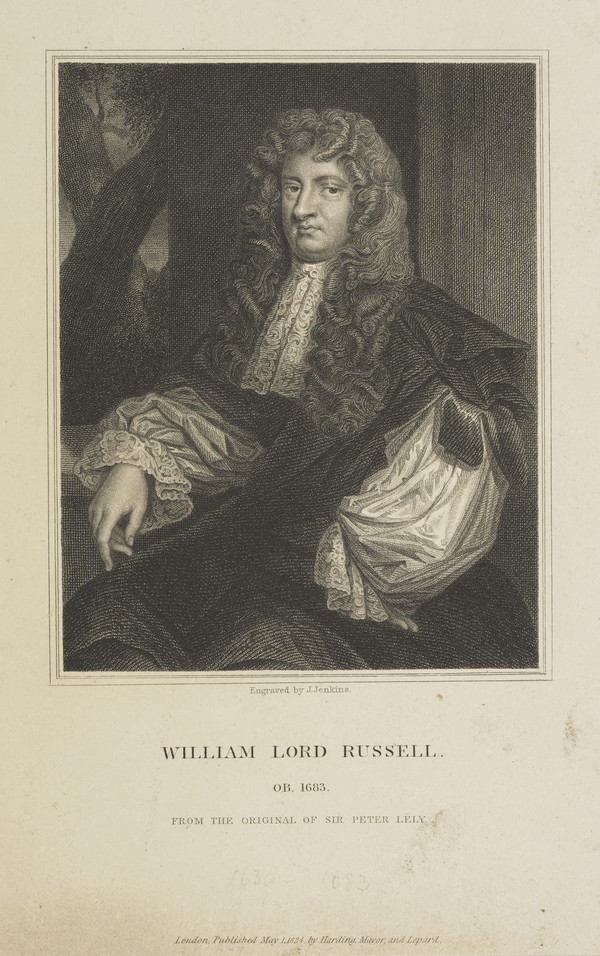 William Russell, Baron Russell, 1639 - 1683. 'The Patriot'; son of ...
