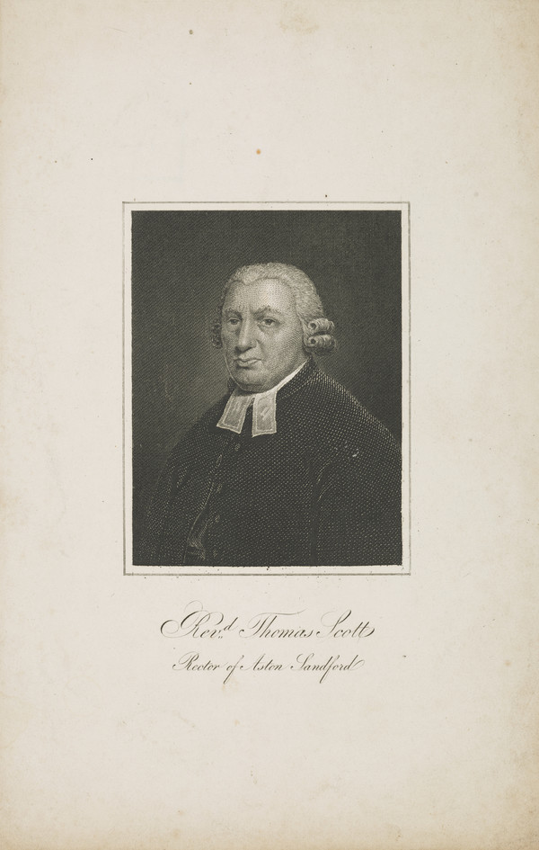 Rev. Thomas Scott, 1747 - 1821. The commentator; Rector of Aston ...