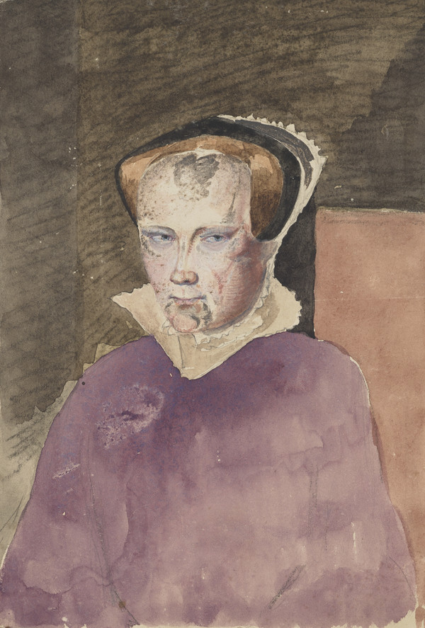 Mary Tudor. Copy after the Painting by Antonio Moro by John Francis ...