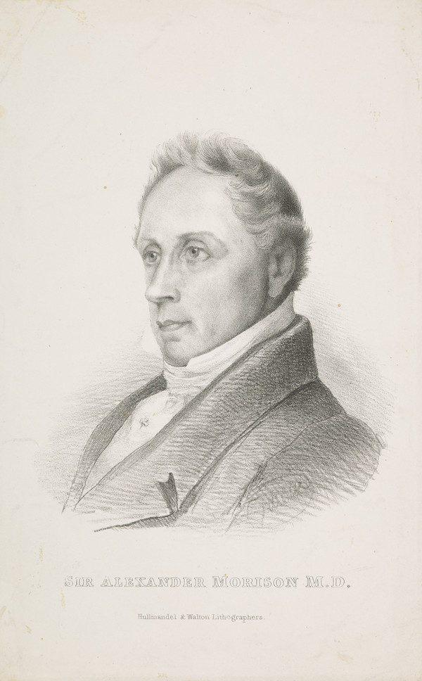 Sir Alexander Morison, 1779 - 1866. Alienist by M. Gauci | National ...