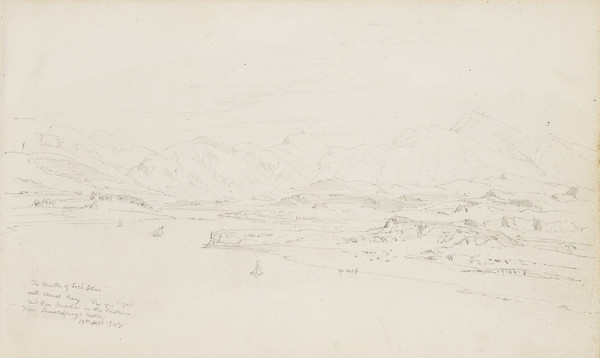 The Mouth of Loch Etive with Connel Ferry and Ben Cruachan in the ...