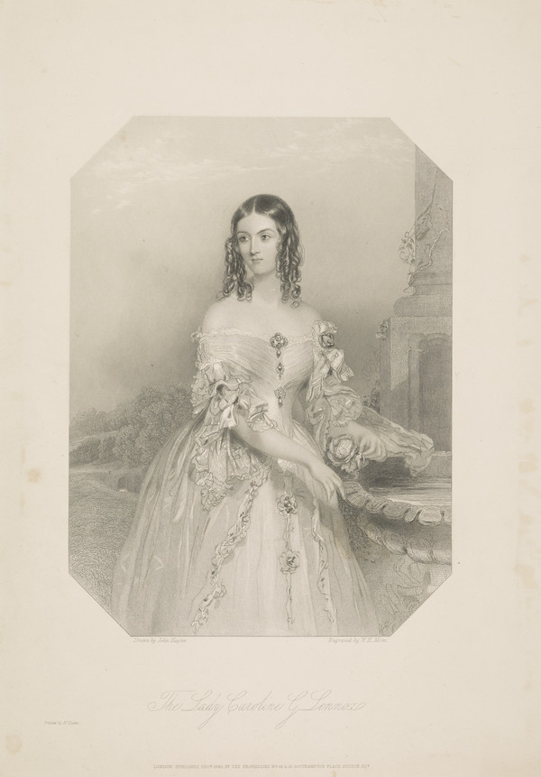 Caroline Amelia Gordon-Lennox, Countess of Bessborough, 1819 - 1890 ...