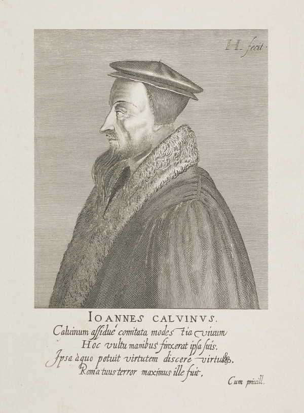 John Calvin, 1509 - 1564. Religious reformer by H. | National Galleries ...