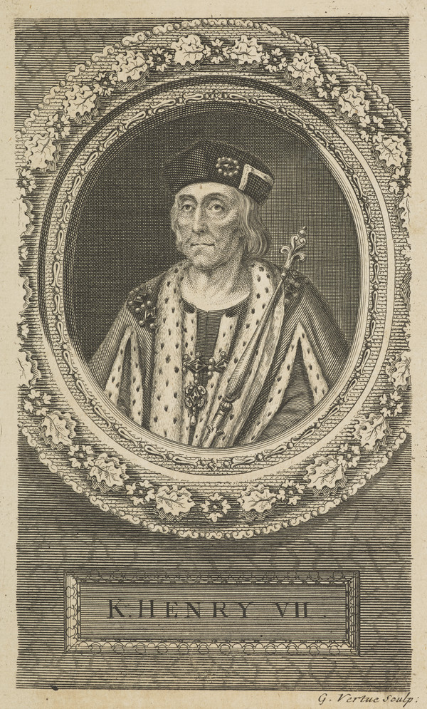 Henry VII, 1457 - 1509. King of England by George Vertue | National ...