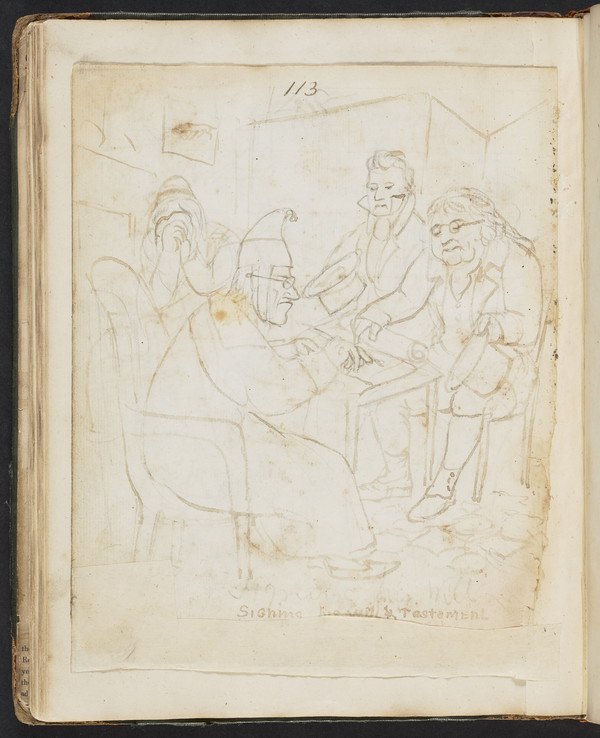 Signing of a Will and Testement by James Howe | National Galleries of ...