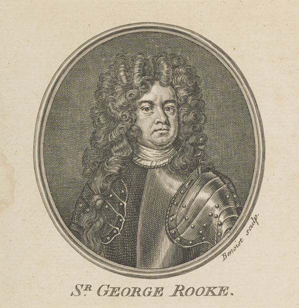 Sir George Rooke, 1650 - 1709. Admiral by Guillaume-Philippe Benoist ...