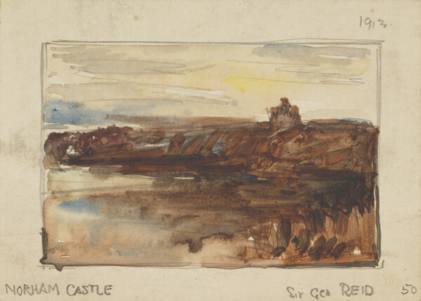 Norham Castle by Stanley Cursiter | National Galleries of Scotland