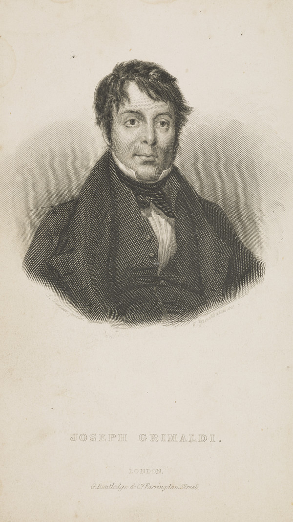 Joseph Grimaldi ('Mr Grimaldi'), 1778 - 1837. Comedian by William ...