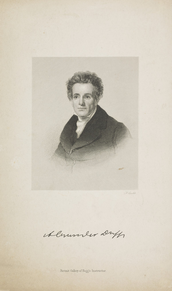 Rev. Alexander Duff, 1806 - 1878. Missionary and educationalist by ...
