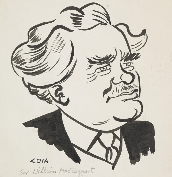 Sir William MacTaggart, 1903 - 1981. Artist by Emilio Coia | National ...