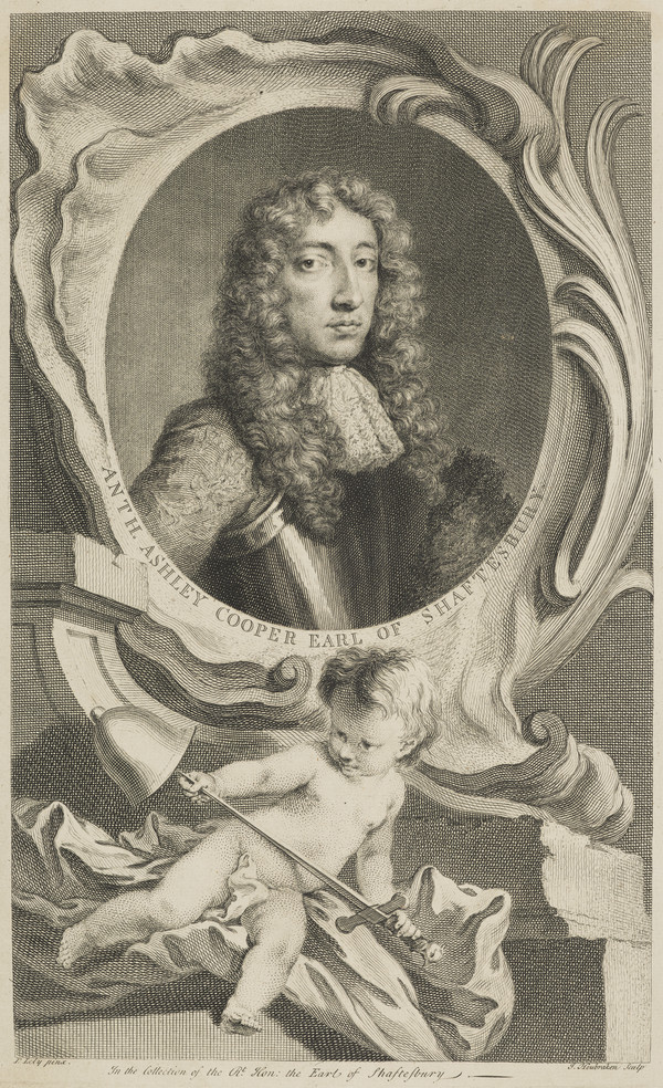 Anthony Ashley-Cooper, 1st Earl of Shaftesbury, 1621 - 1683. Statesman ...