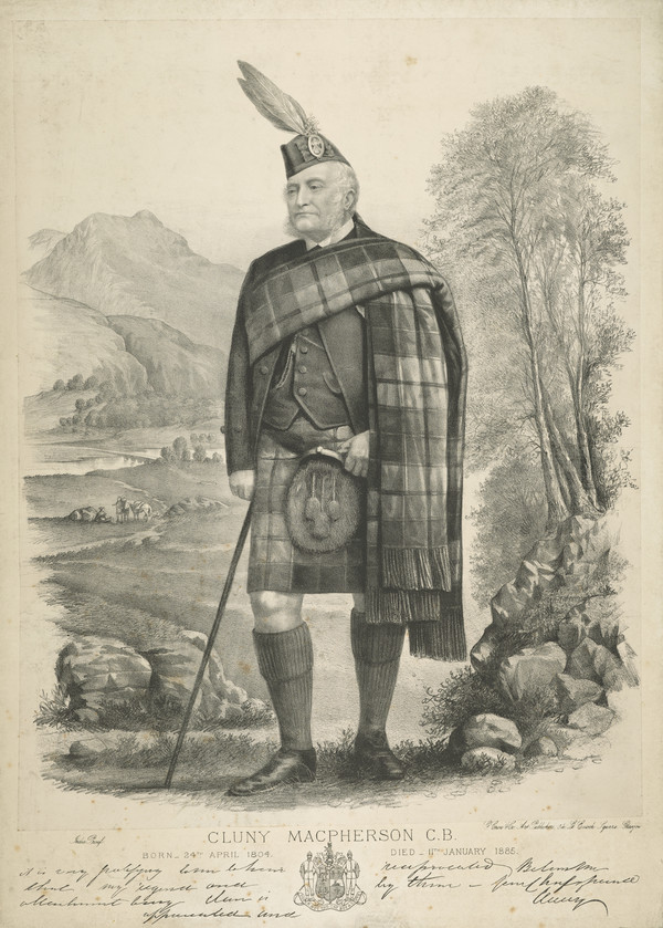 Cluny Macpherson, 1804 - 1885. Chief of Clan Chattan | National Galleries of Scotland