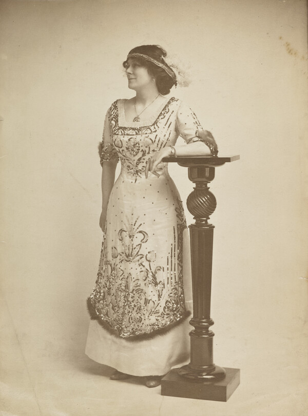 Edwardian Woman Standing by Harper & Smellie | National Galleries of ...