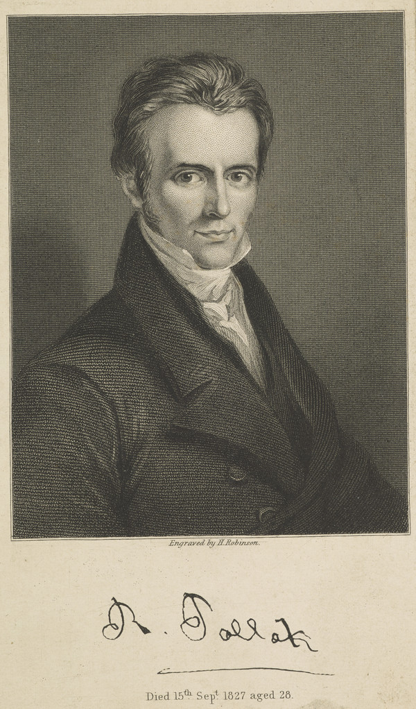 Robert Pollok, 1799 - 1827. Poet by John Henry Robinson | National ...