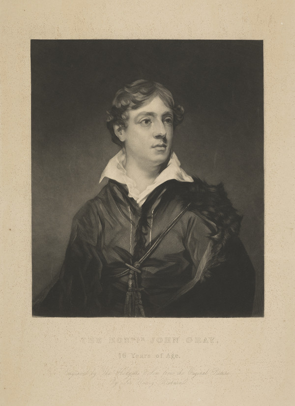 John Gray, 15th Lord Gray, 1798 - 1867 by Thomas Hodgetts | National ...