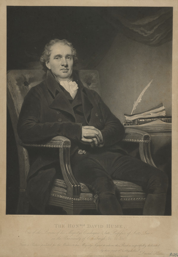 David Hume, 1757 - 1838. Professor of Scots Law at Edinburgh University ...