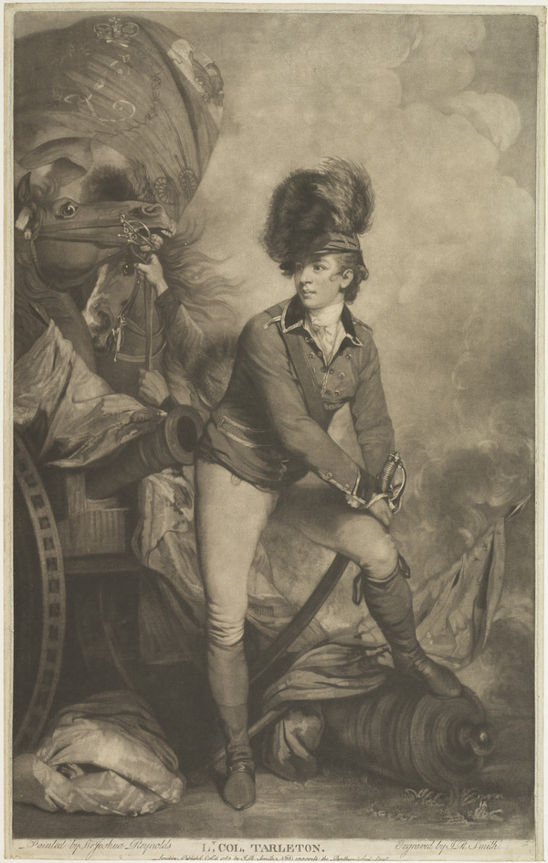 Sir Banastre Tarleton, 1754 - 1833. General by John Raphael Smith ...