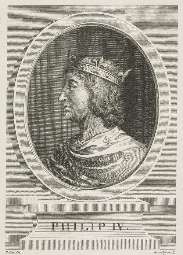 Philip IV, 1268 - 1314. King of France by Bromley | National Galleries ...