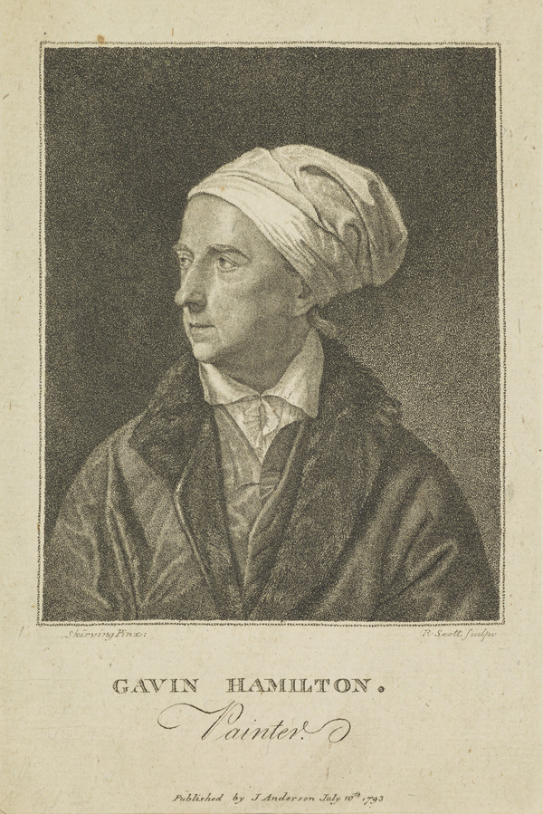 Gavin Hamilton, 1723 - 1798. Artist by Robert Scott | National ...