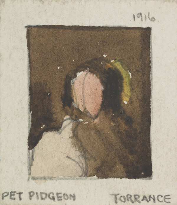 The Pet Pigeon by Stanley Cursiter | National Galleries of Scotland