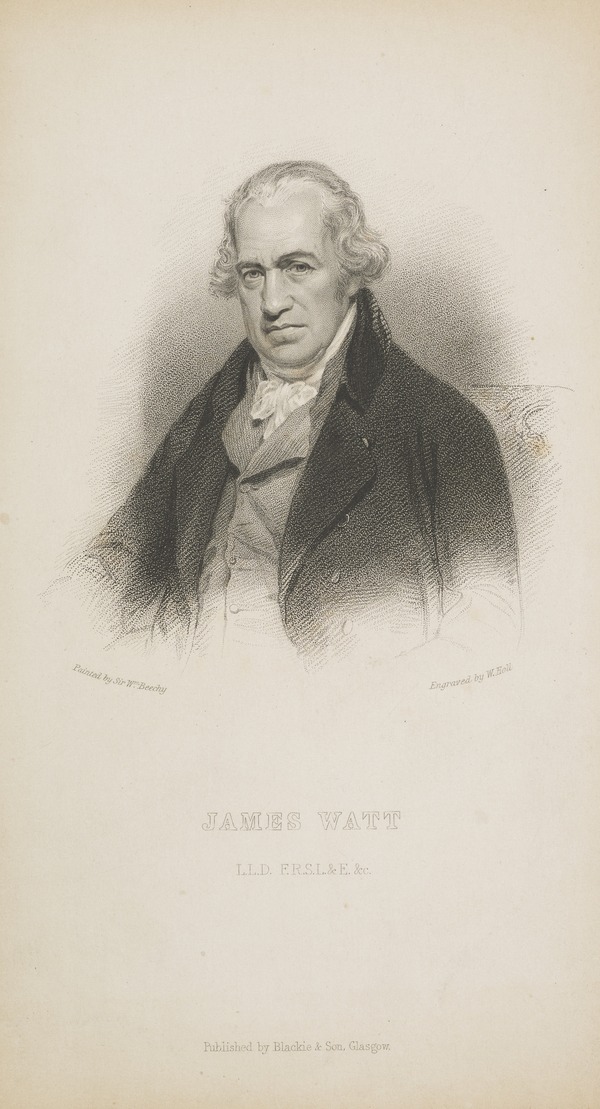 James Watt, 1736 - 1819. Engineer and inventor by W. Holl | National ...