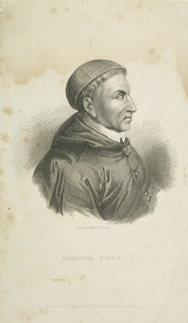 Francisco Ximenes de Cisneros, 1436 - 1517. Spanish cardinal by John ...