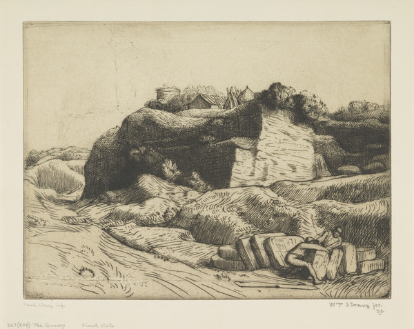 The Quarry (Strang No. 267) by William Strang | National Galleries of ...