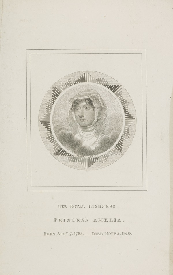 Princess Amelia, 1783 - 1810. 6th daughter of George III | National ...