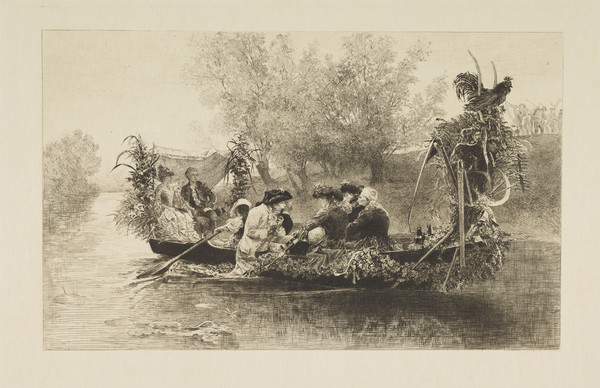 The Last Sheaf by Adolphe Lalauze | National Galleries of Scotland