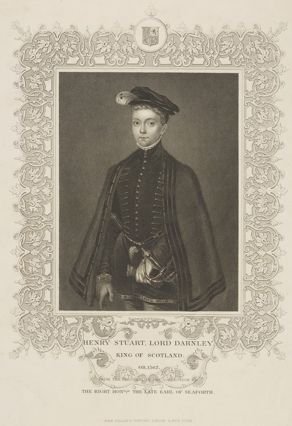 Henry Stuart, Lord Darnley, 1545 - 1567. Consort of Mary, Queen of ...