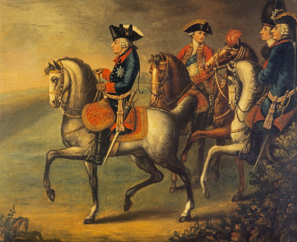Frederick II (the Great), 1712 - 1786. King of Prussia (With Field ...