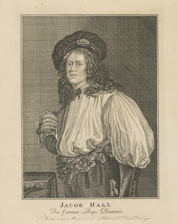 Jacob Hall, active 1668. Famous rope dancer | National Galleries of Scotland