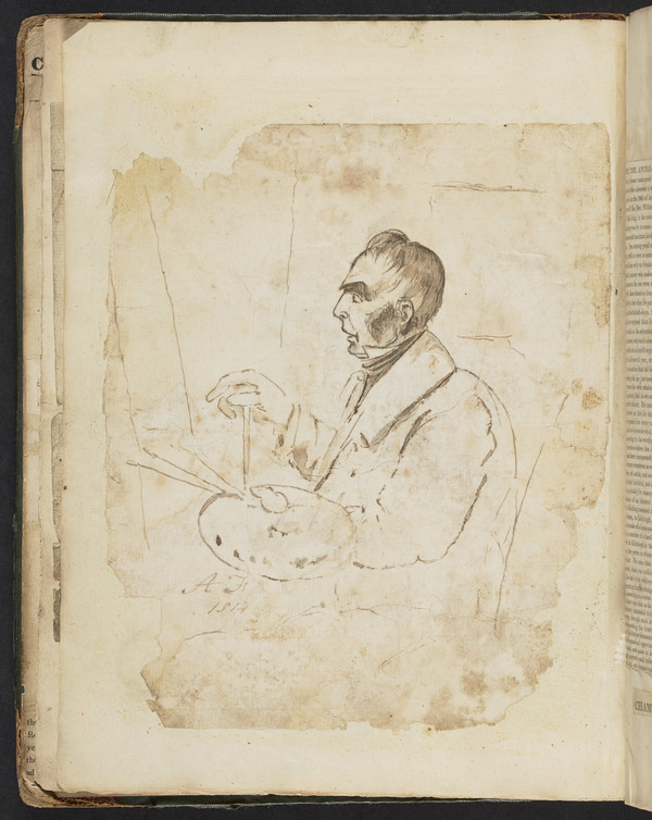 Portrait of the artist by James Howe | National Galleries of Scotland