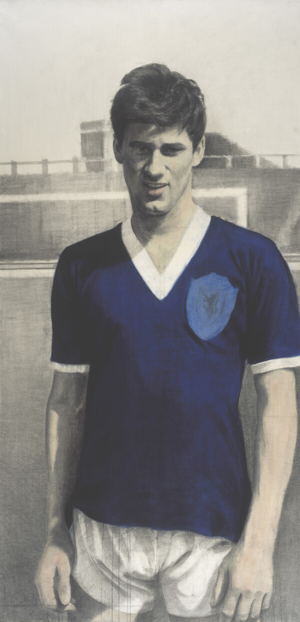 Jim Baxter, 1939 - 2001. Footballer by Mark I'Anson | National ...